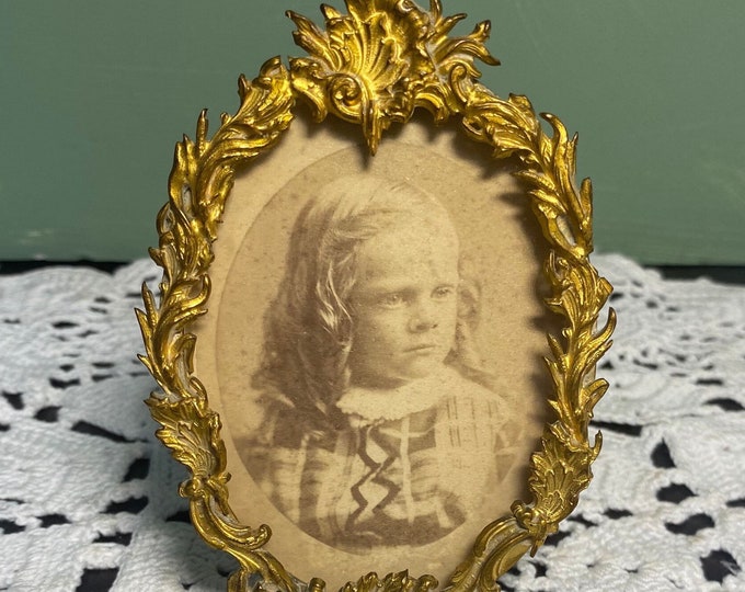 Antique French FRAME Photograph Victorian Ormolu Frame Gorgeous ...