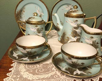 Nippon chocolate set | Etsy