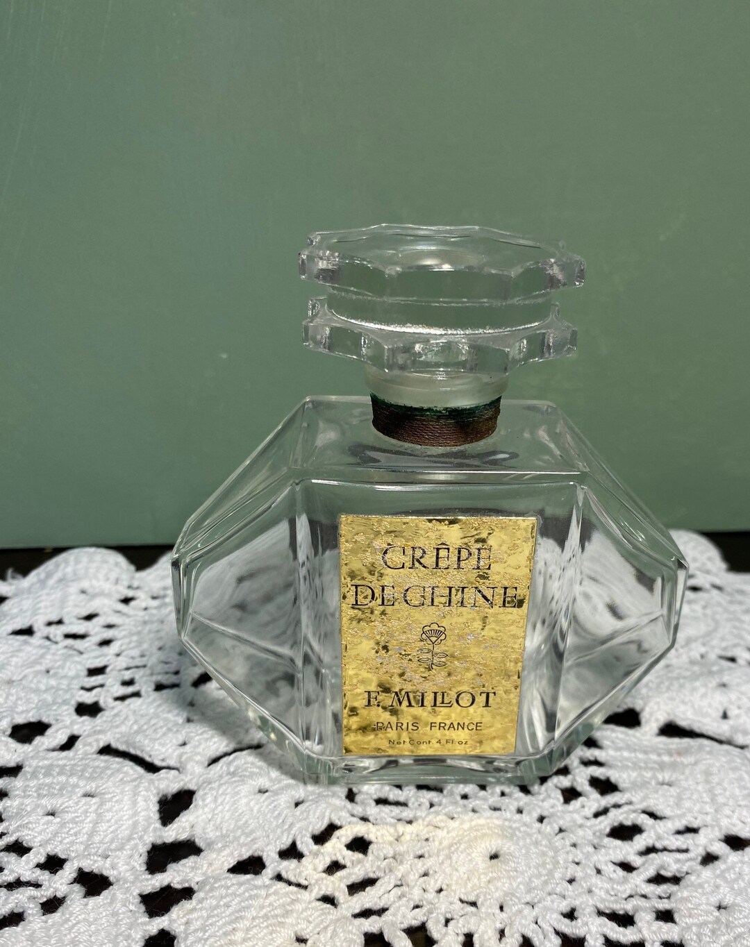 Vintage FACTICE Dummy Felix Millot Crepe De Chine Perfume Temps Eau De ...