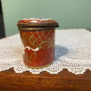 Antique Victorian France Limoges Porcelain BOX Dresser Powder Jewelry ...