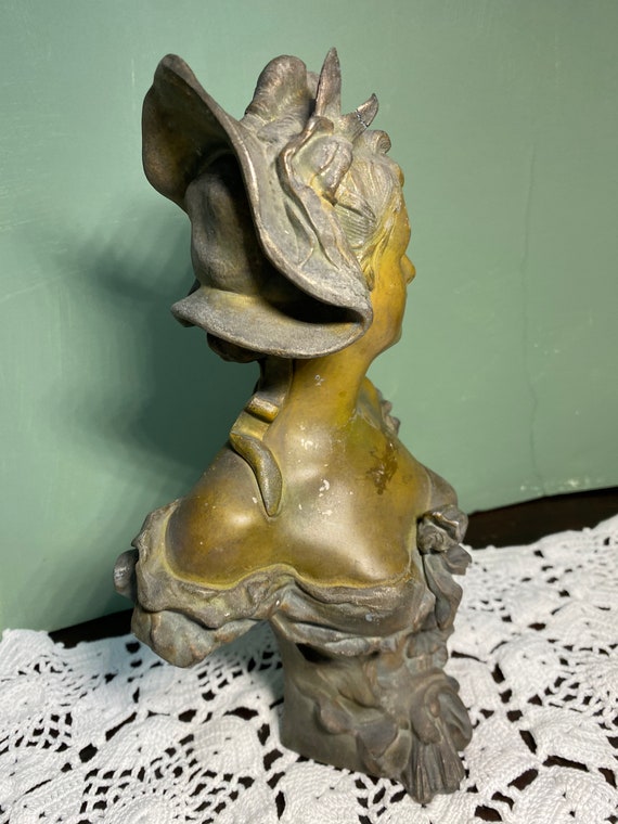 Victorian Bradley and Hubbard Bronze STATUE WOMAN Bra… - Gem