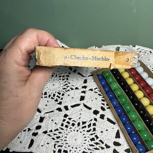 Vintage BOXED Chinko Checko MARBLES Glass Collectible Game Toy Child ...