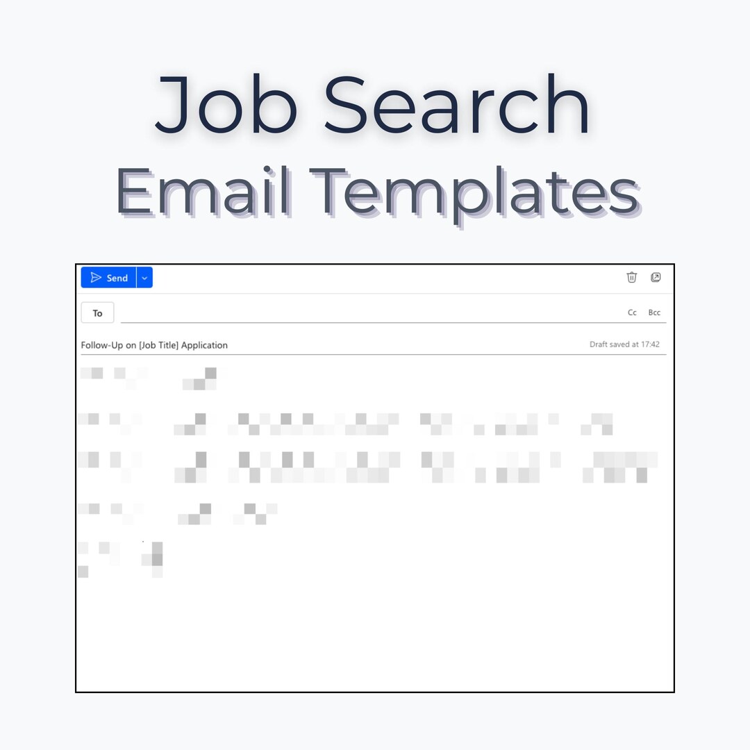 Job Application Email Templates | UK Friendly Professional Emails - Etsy