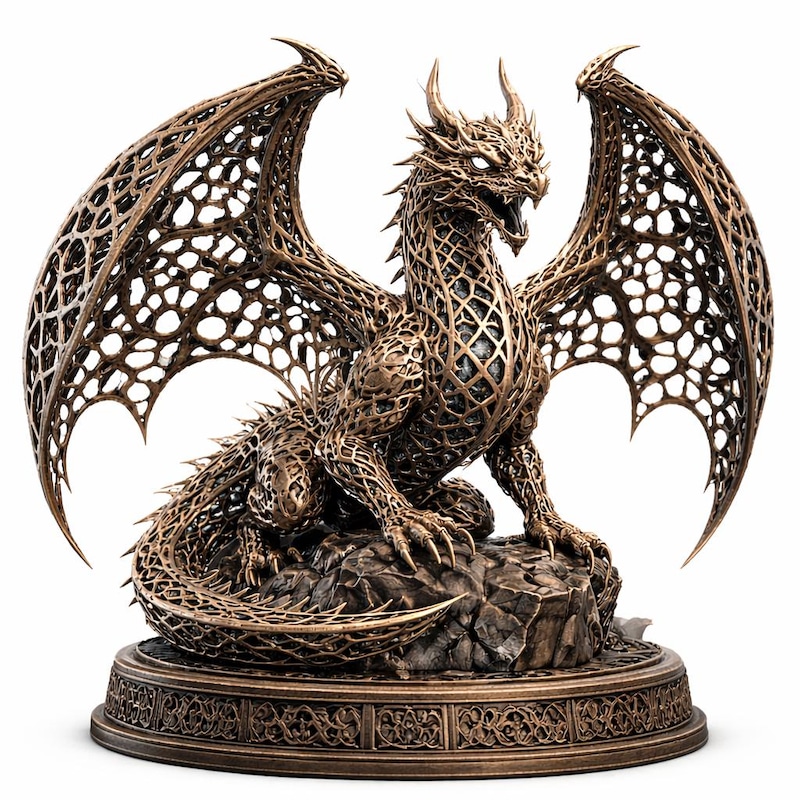 Dragon Sculpture - Etsy