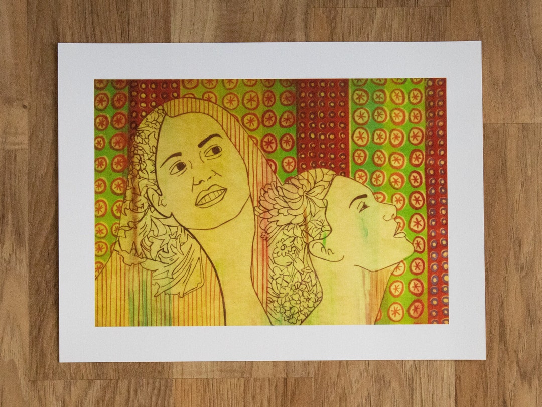 Retro Folk Art, Funky Maximalist Room Decor, Trippy Hippie Aesthetic ...