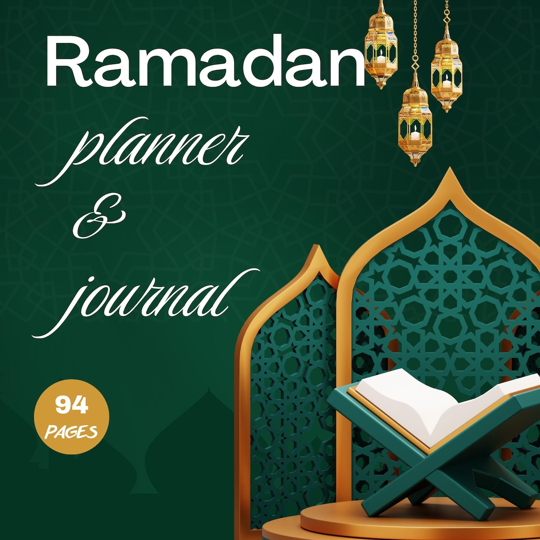 2026 Ramadan Planner PDF, Daily Planner, Digital & Printable (instant ...