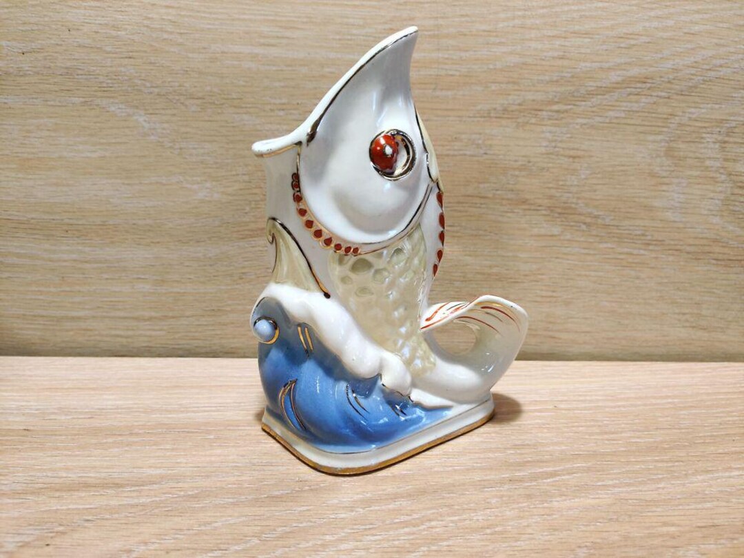 Ussr Soviet Union Fish Vase - Etsy