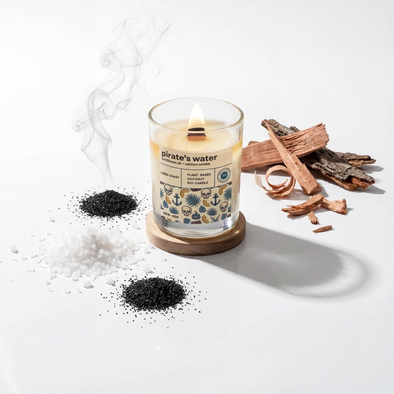 Pirate's Water | Disney Pirates of the Caribbean Bromine Scented Soy ...