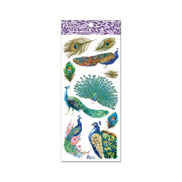 Peacock Stickers - Etsy