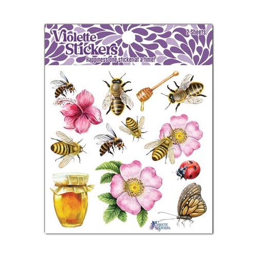 Mineral Stickers 2 Sheets - Etsy