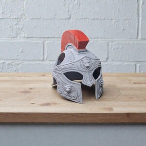 Roman Centurion Kitty Helmet STL File, Cute Cat Armor Cosplay for 3D ...