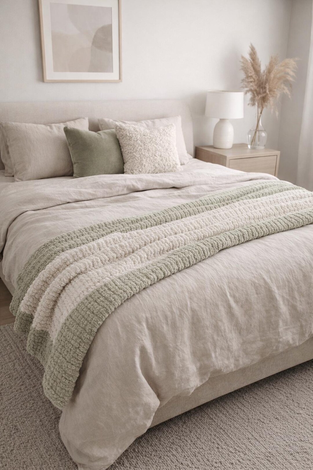 Oversized Heavyweight Chunky Knit Throw Blanket – Dense Cozy Knit, 50× ...