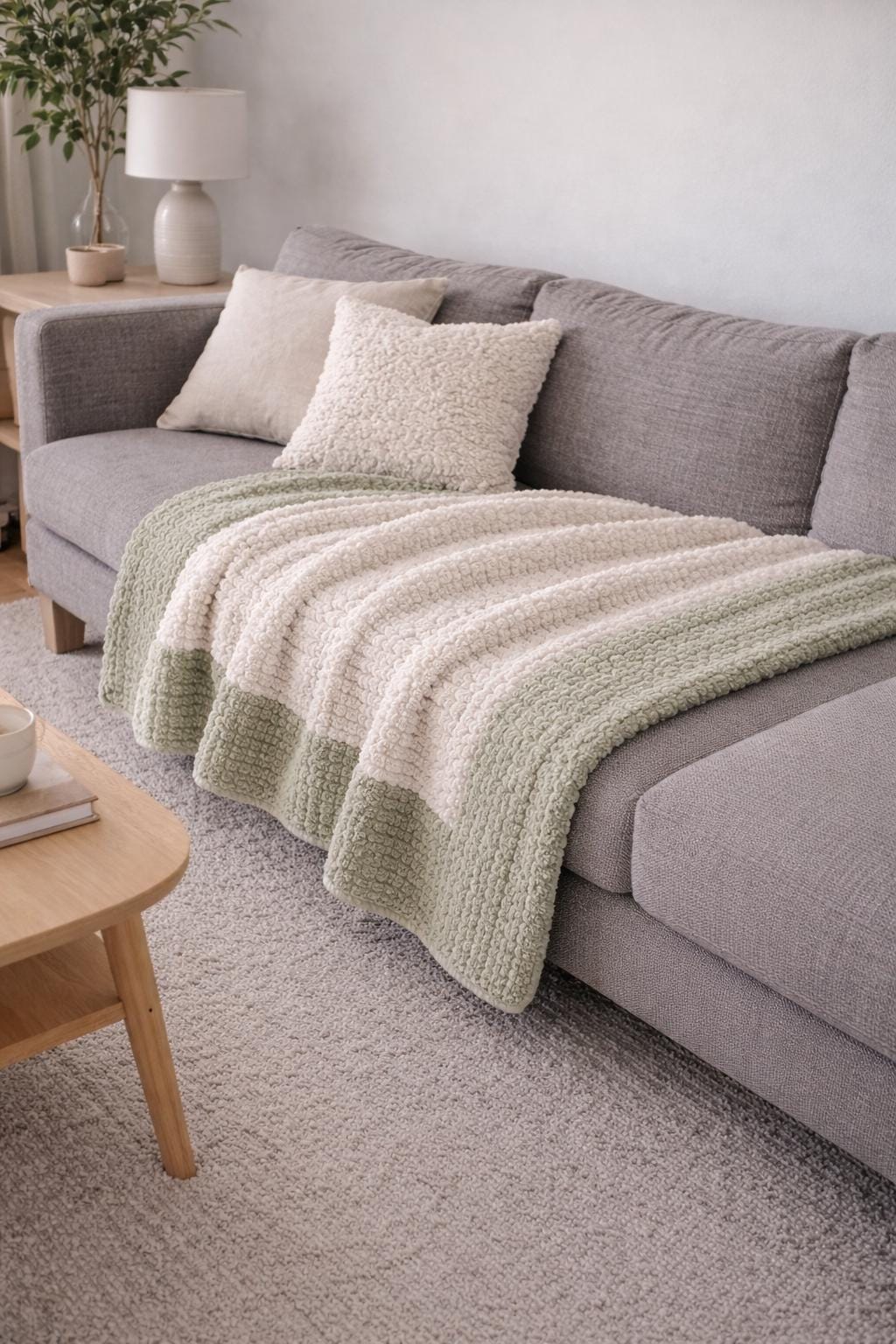 Oversized Heavyweight Chunky Knit Throw Blanket – Dense Cozy Knit, 50× ...