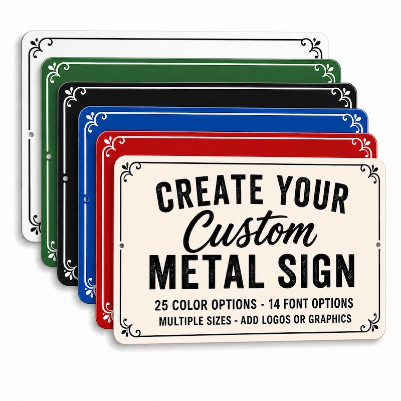 Vintage Tin Signs Garage - Etsy