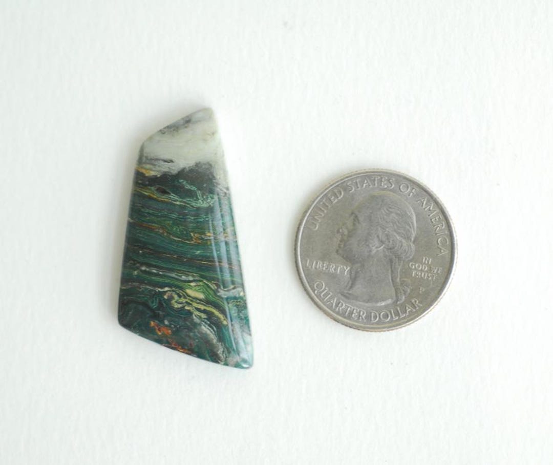 Gary Green Jasper Cabochon, Larsonite Cab, Freedom Jasper... - Etsy
