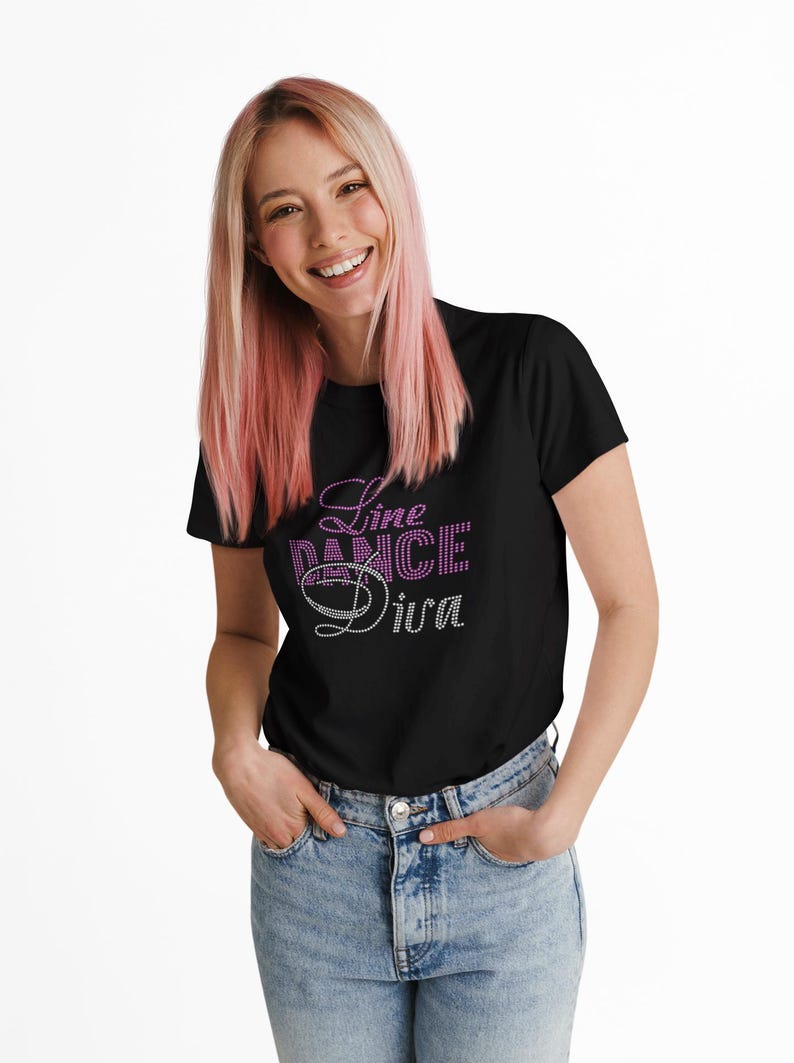 Line Dance Diva, Line Dancing, Women's Softstyle T-shirt - Etsy