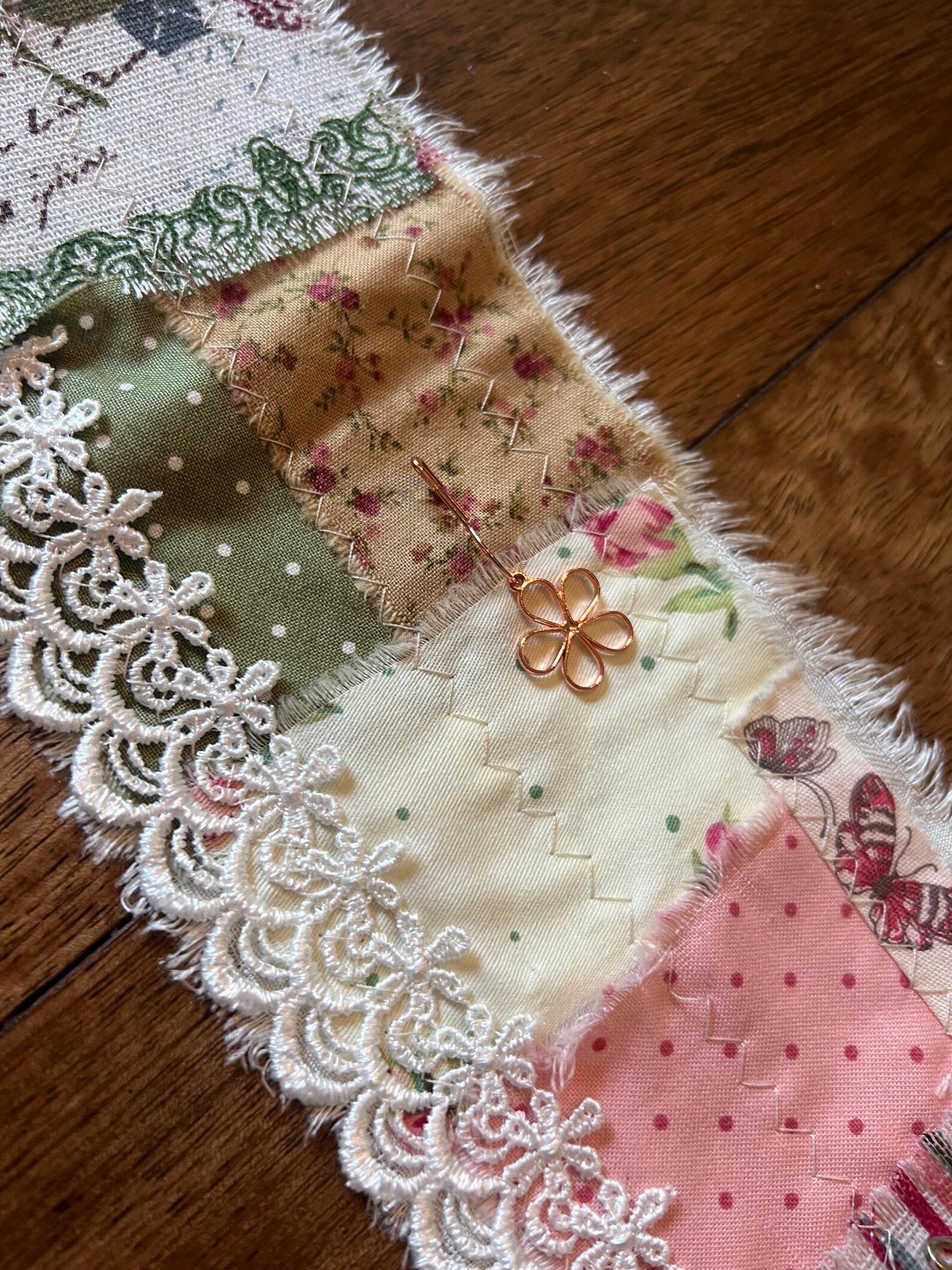 Vintage Fabric Snippet Roll - Etsy
