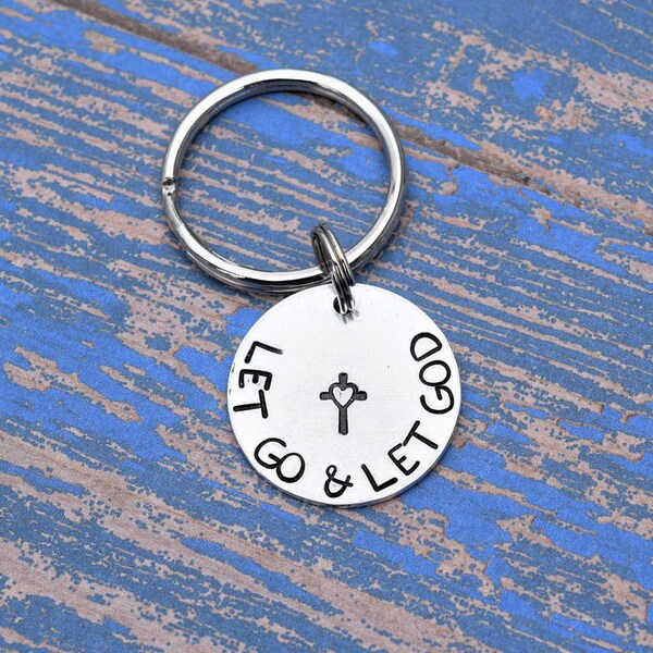 Let God Keychain - Etsy