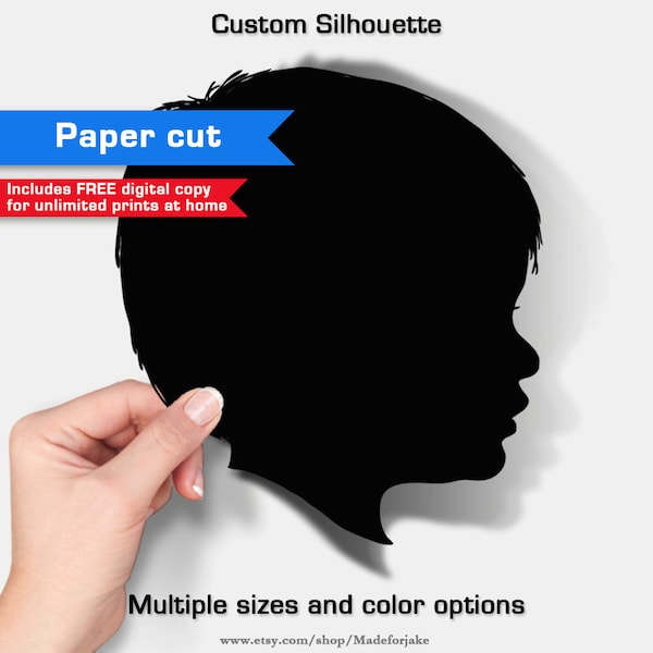 Paper Cut Silhouette - Etsy