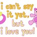Baby's I Love You Machine Embroidery Design by Cutestuff Designs ...