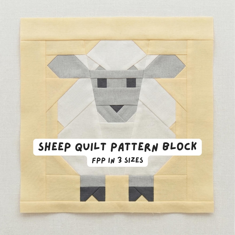 Sheep Quilt Pattern - Etsy