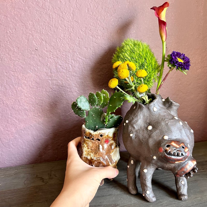 Vases With Faces - Etsy