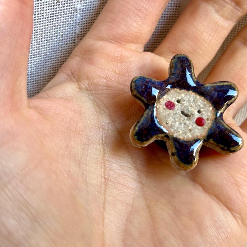 Ceramic Handmade Fridge Magnet - Etsy