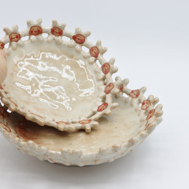 Ceramic Plate Set - Etsy