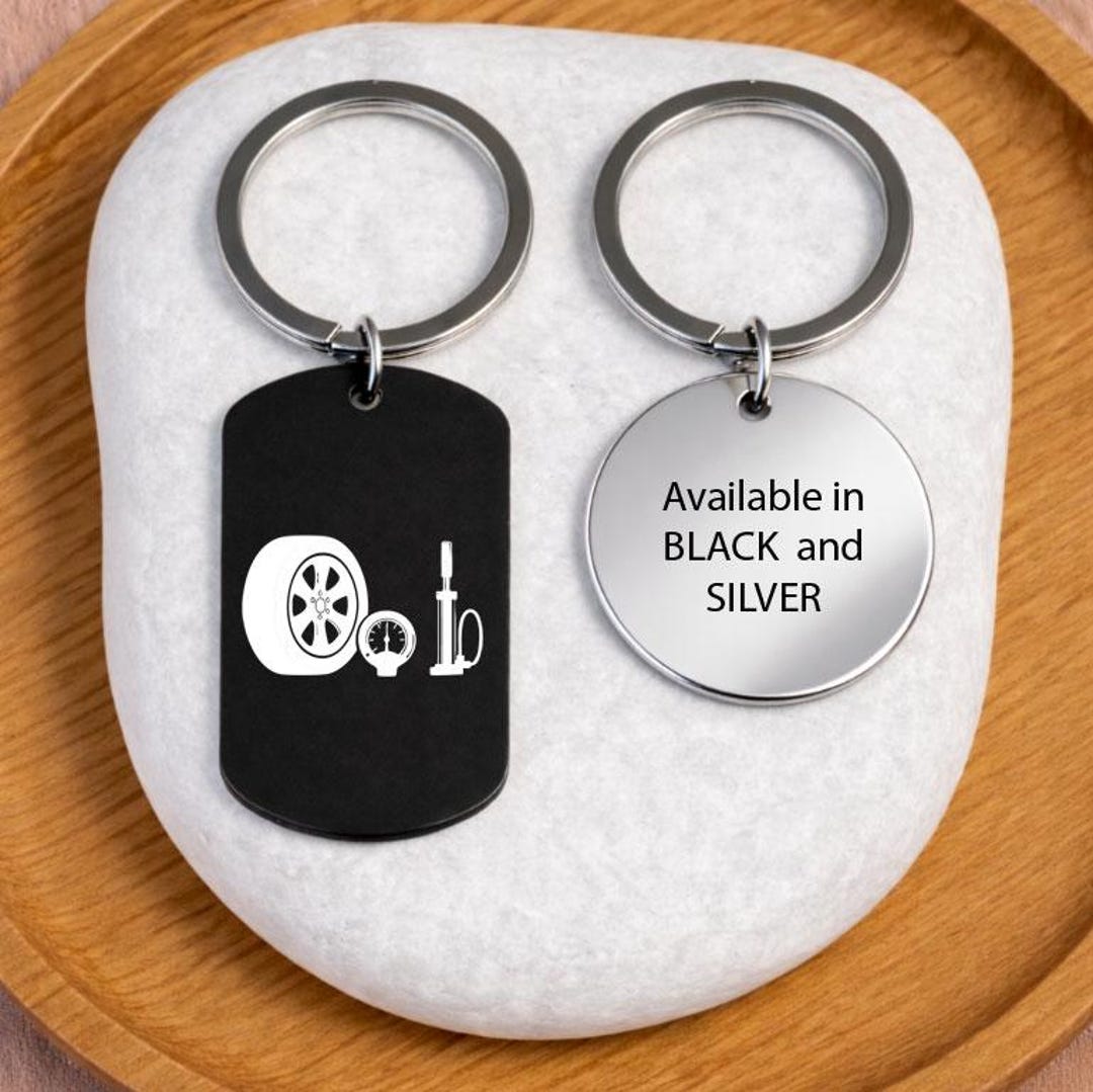 Personalized Car Enthusiast Key Tag – Metal Keepsake Keychain, T5K262 6 ...