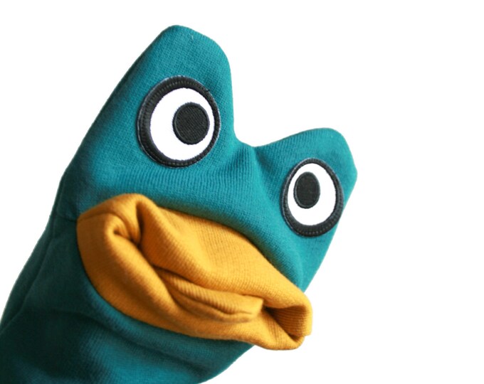 FROG Hand Puppet With Mood Made of Cotton - Etsy