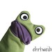 FROG Hand Puppet With Mood Made of Cotton - Etsy