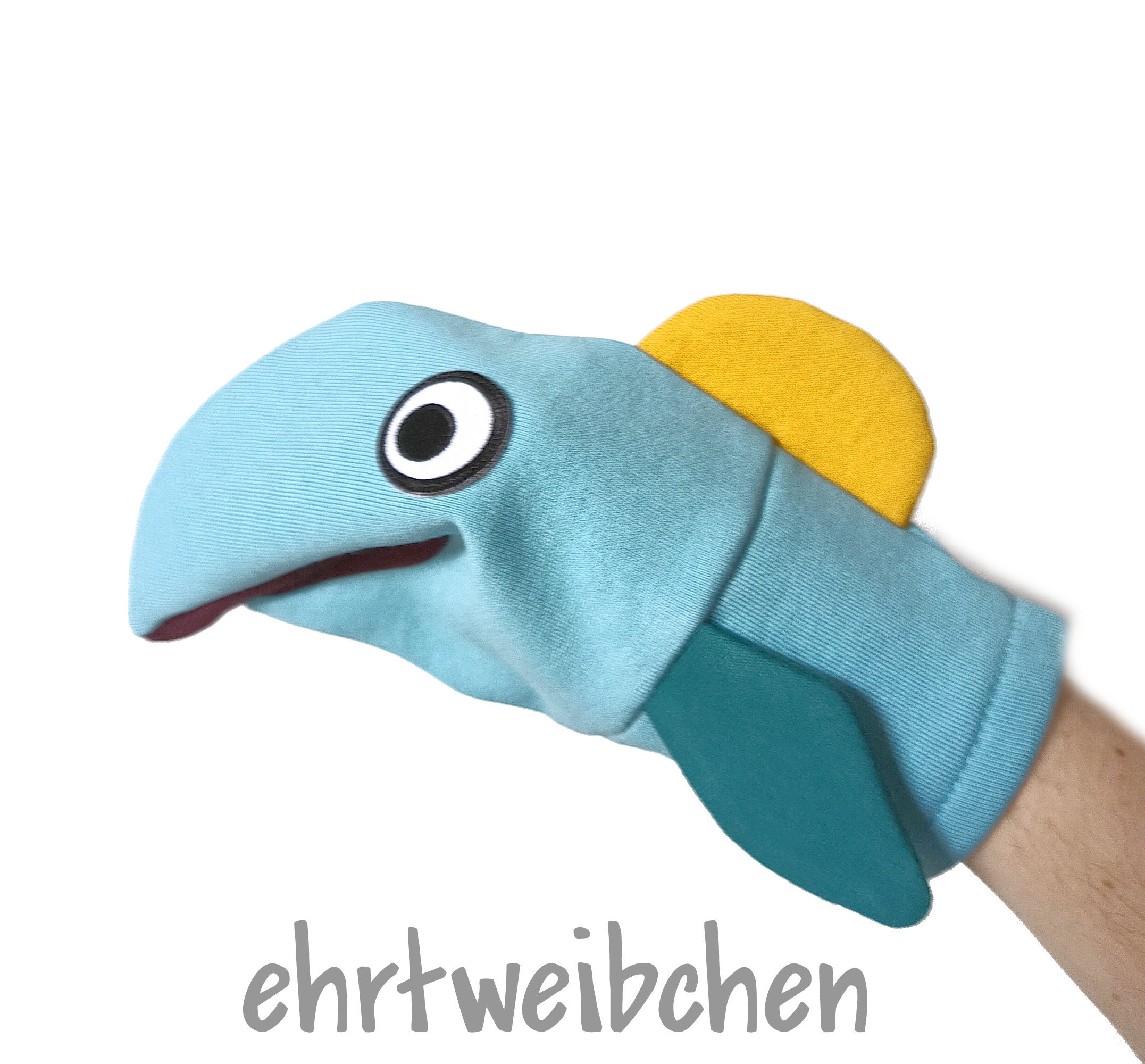 FISH Mimic Hand Puppet Made of Organic Cotton - Etsy