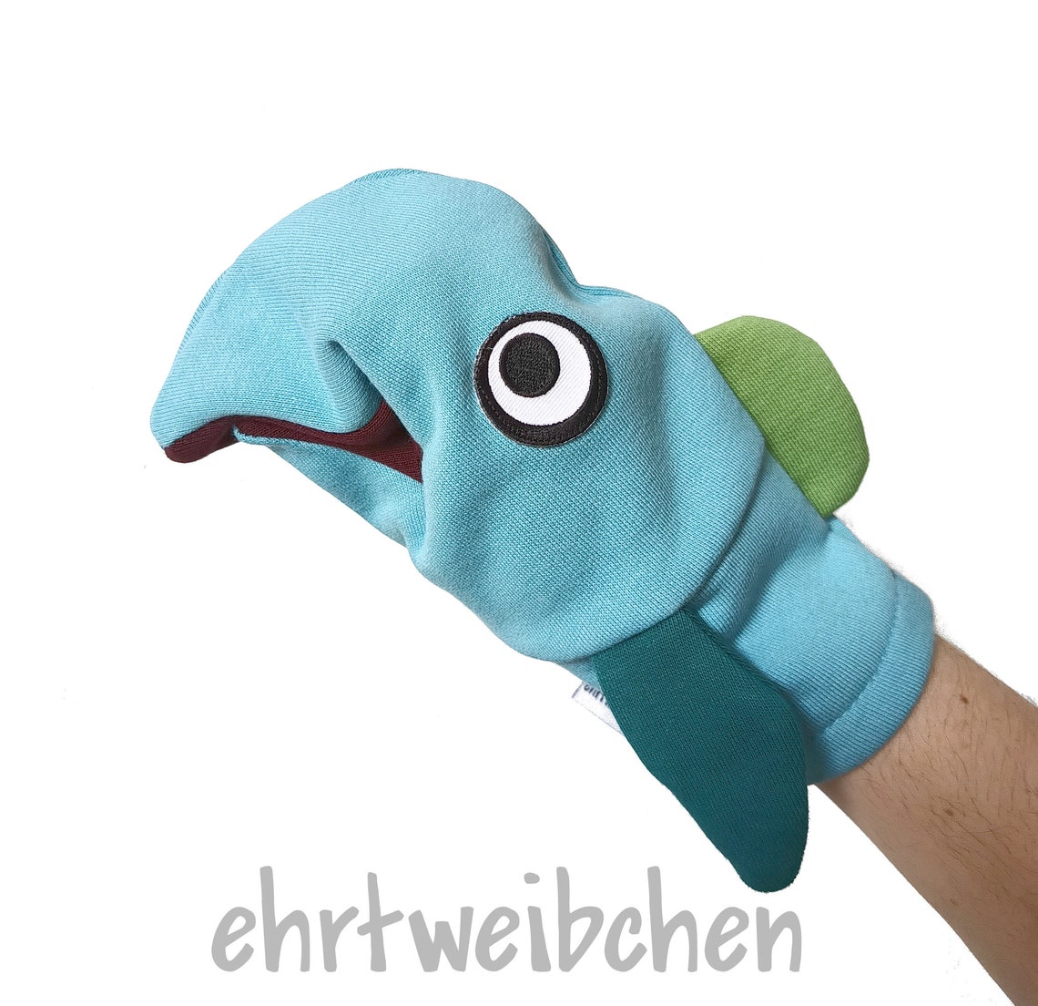 FISH Hand Puppet Made of Organic Cotton - Etsy
