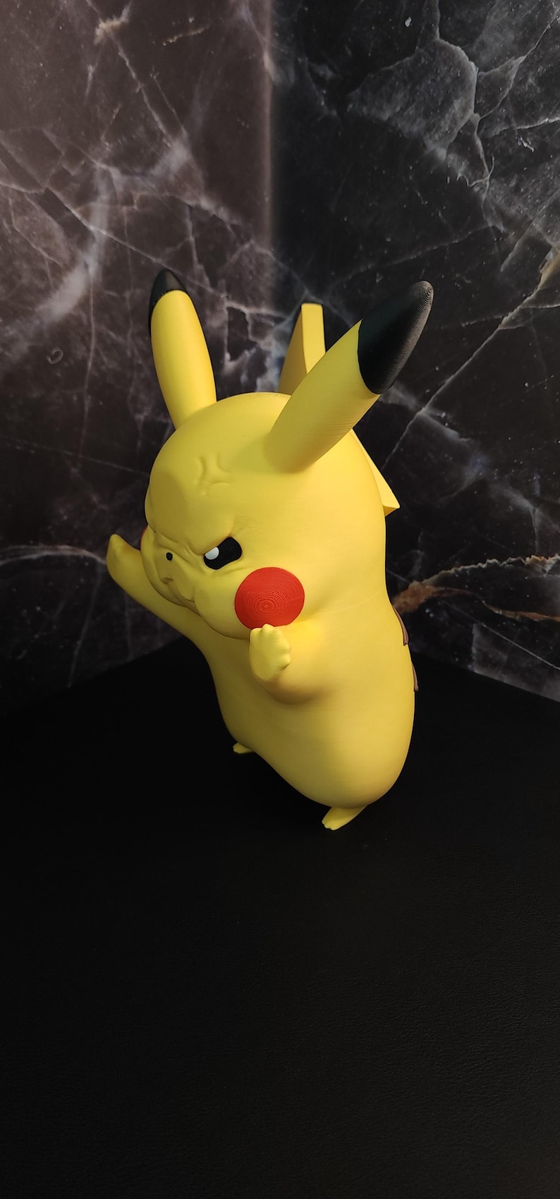 Pocket Monster #025 (P) - 3D Print - by Maple 3D Printing. Stands at 10 ...