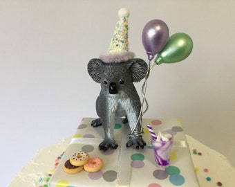 Personalised Acrylic Koala Bear Cake Topper Decoration - Etsy