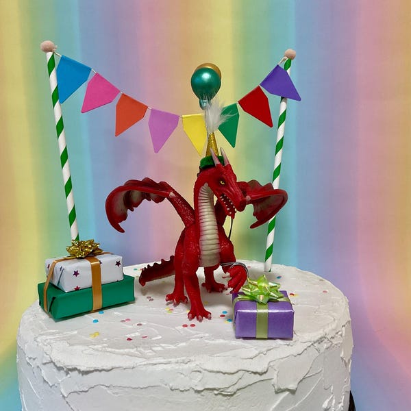Dragon Cake Topper - Etsy