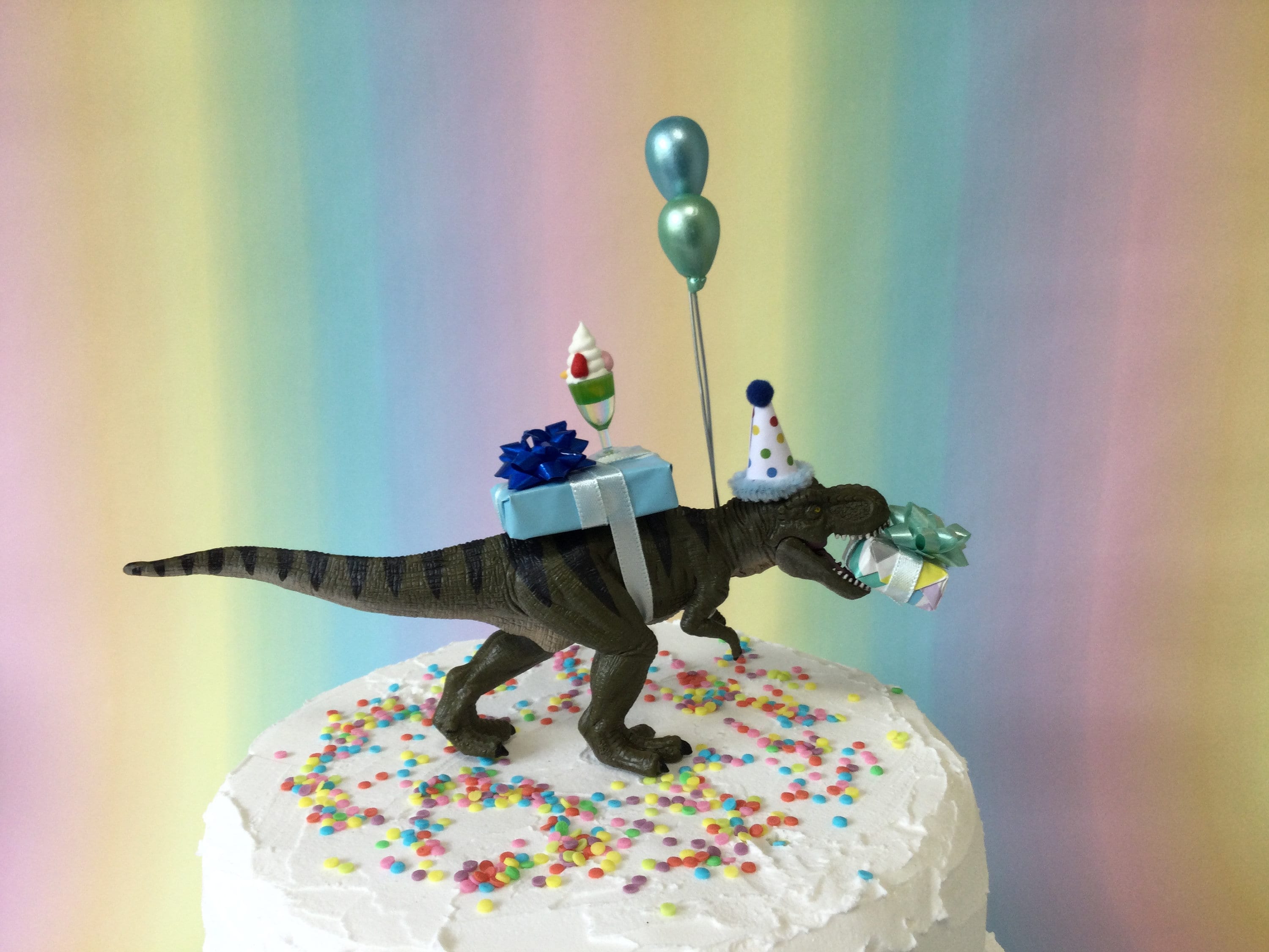 Tyrannosaurus Rex Cake Topper Party Animal Cake Decoration - Etsy