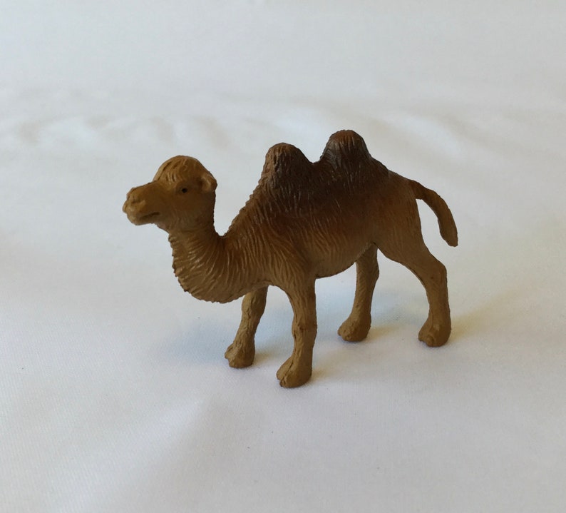 Camel miniature plastic animal figure | Etsy