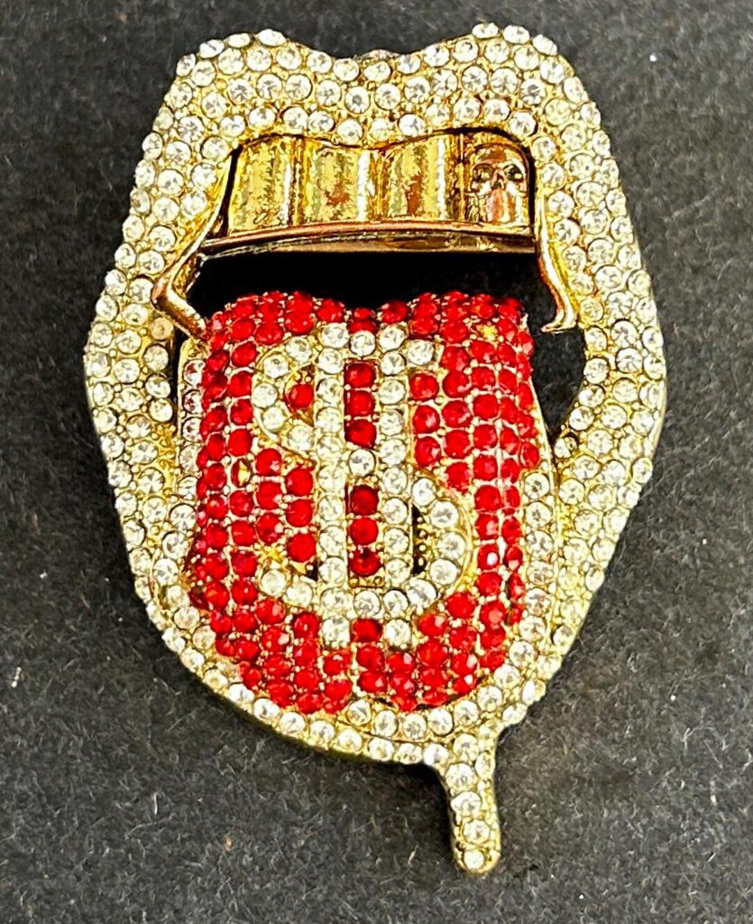 Rolling Stones Inspired Money Tongue Pin - Etsy