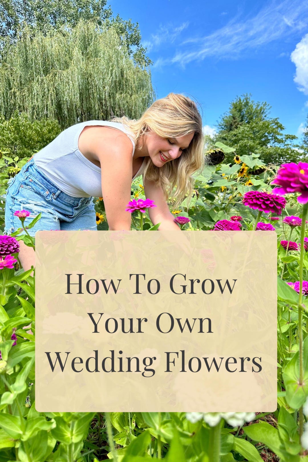 DIY Wedding Flower Guide. How to Grow Your Own Wedding Flowers With ...