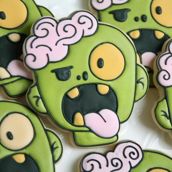 Zombie Cookies - Etsy