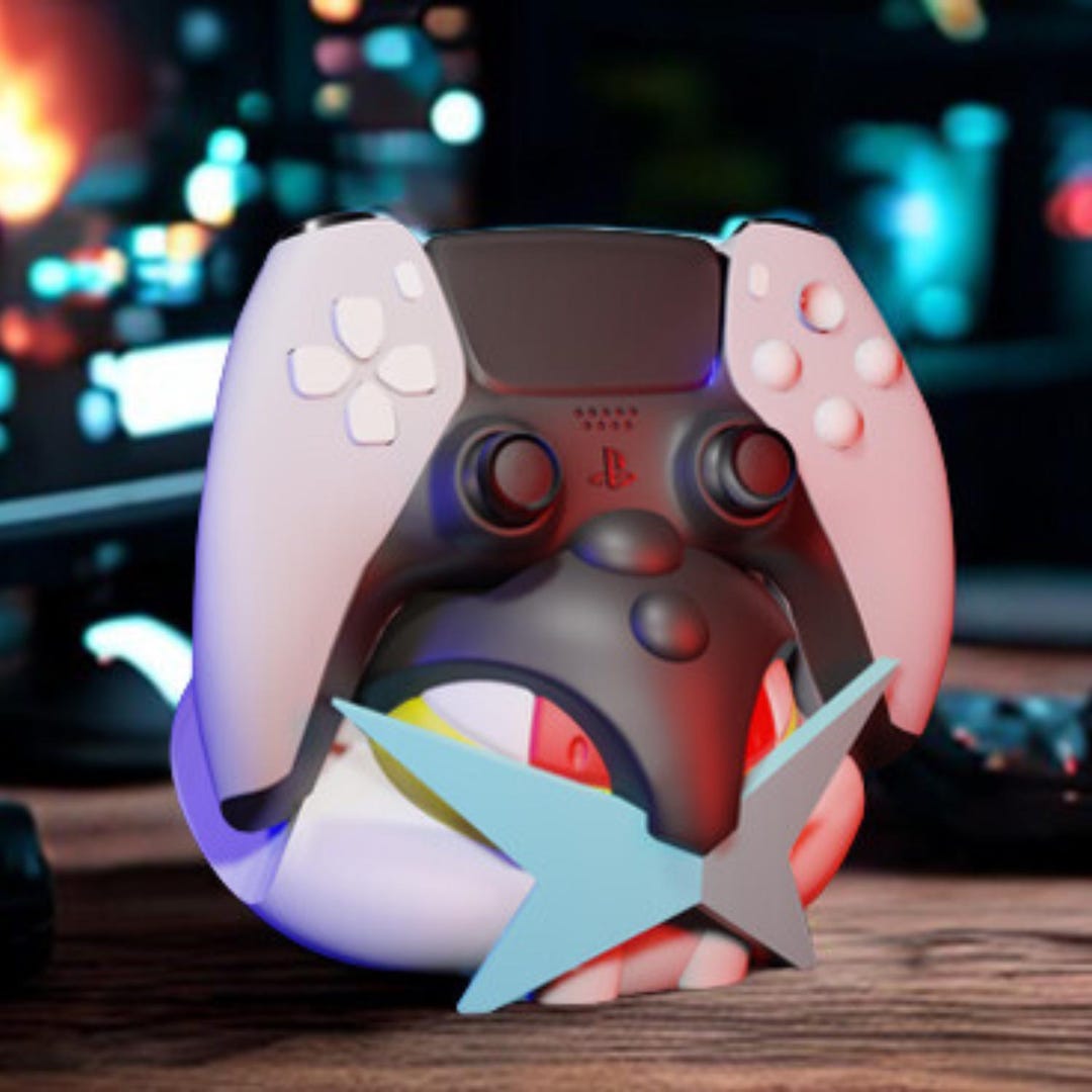 3D Printed Fan Made Raikou Controller Holder | Game Room Decor - Etsy