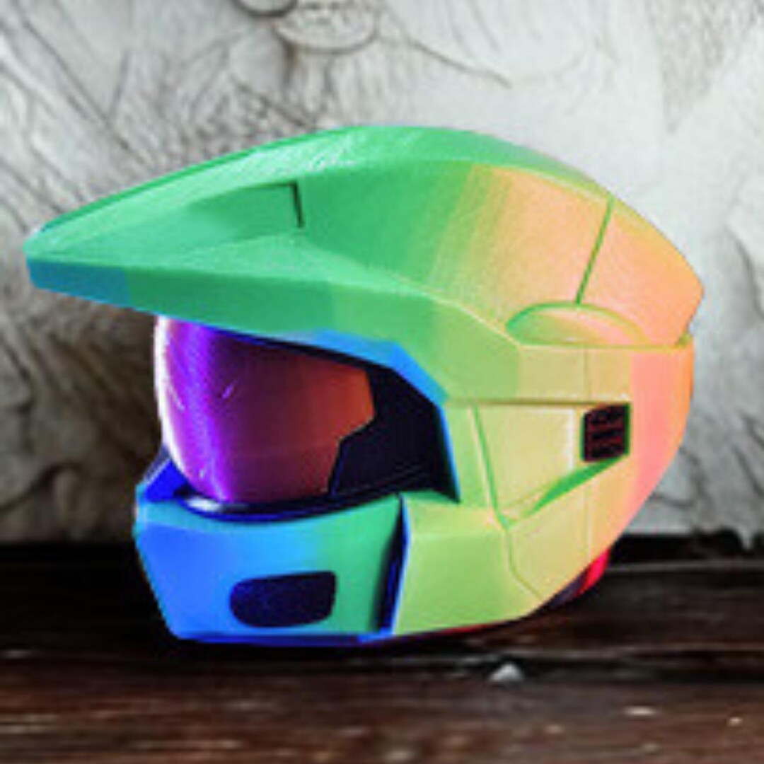 3D Printed Halo Helmet Controller Holder | Game Room Decor - Etsy