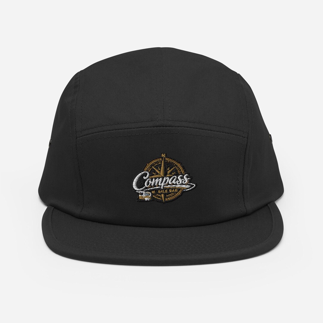 Five Panel Compass Mobile Bar Hat - Etsy