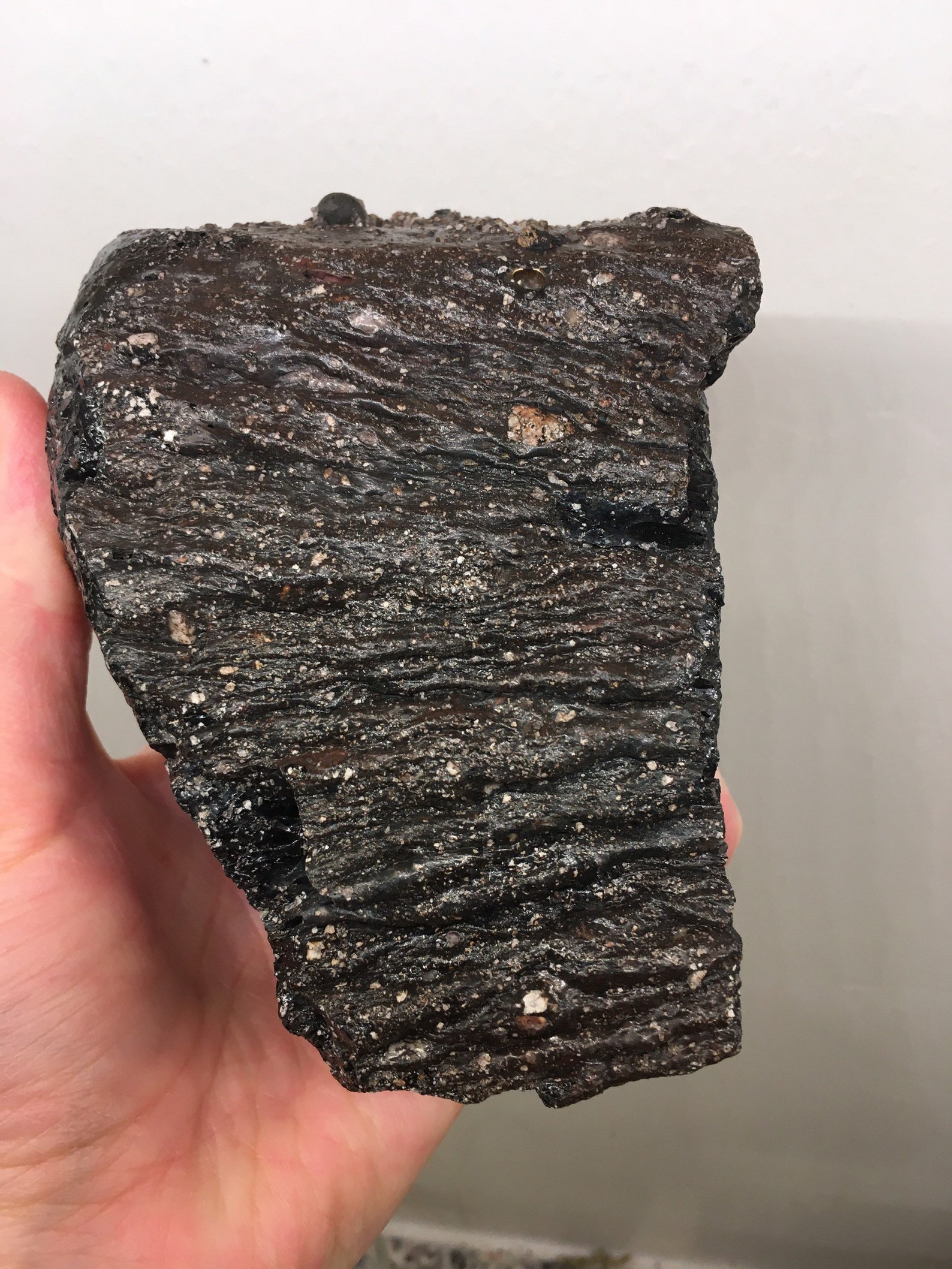 Genuine High Quality Black Glass Fulgurite (lightening Glass) the ...