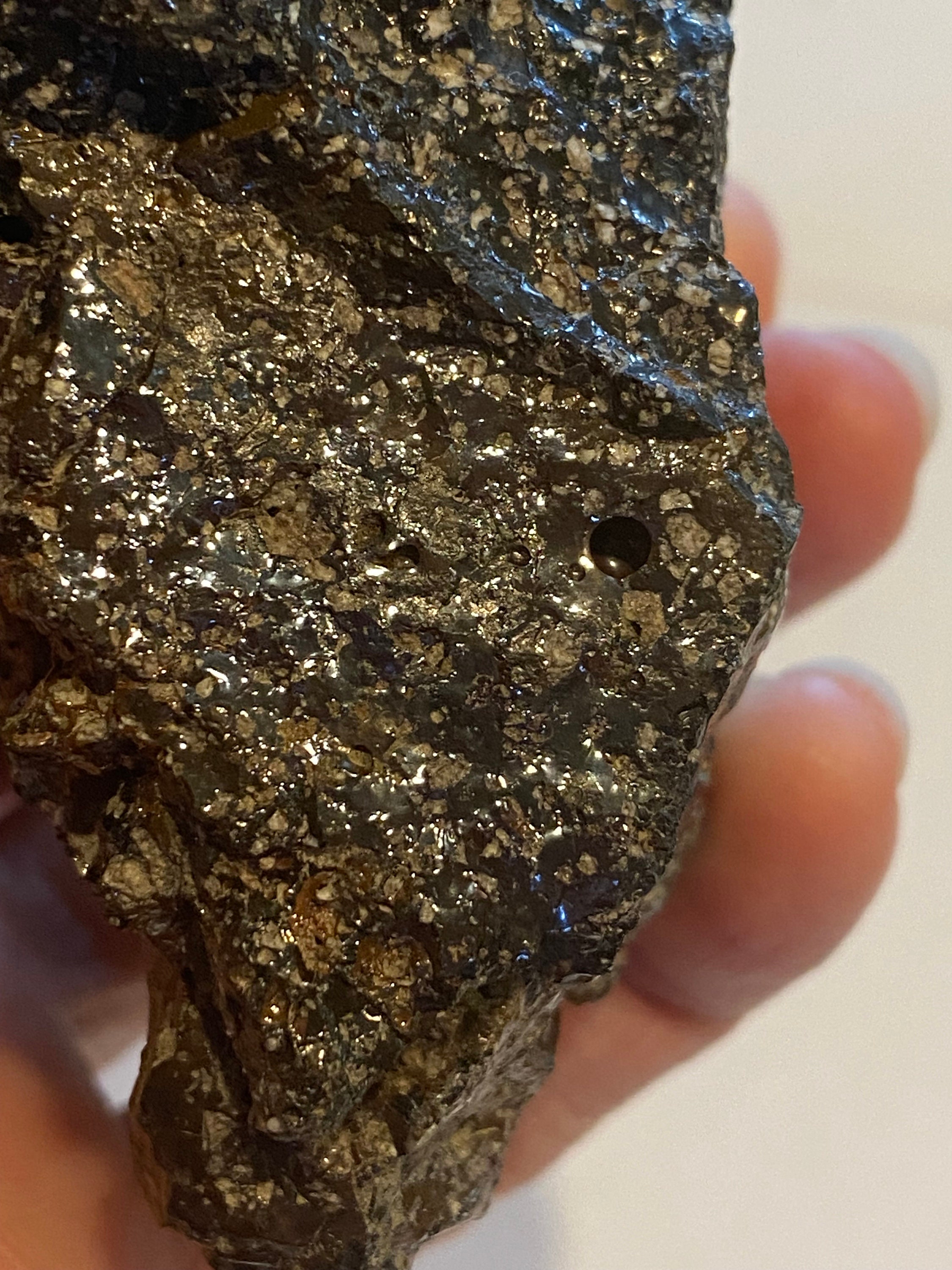 Rare Black Fulgurite Lightening Glass, Black Soil Fulgurite ...