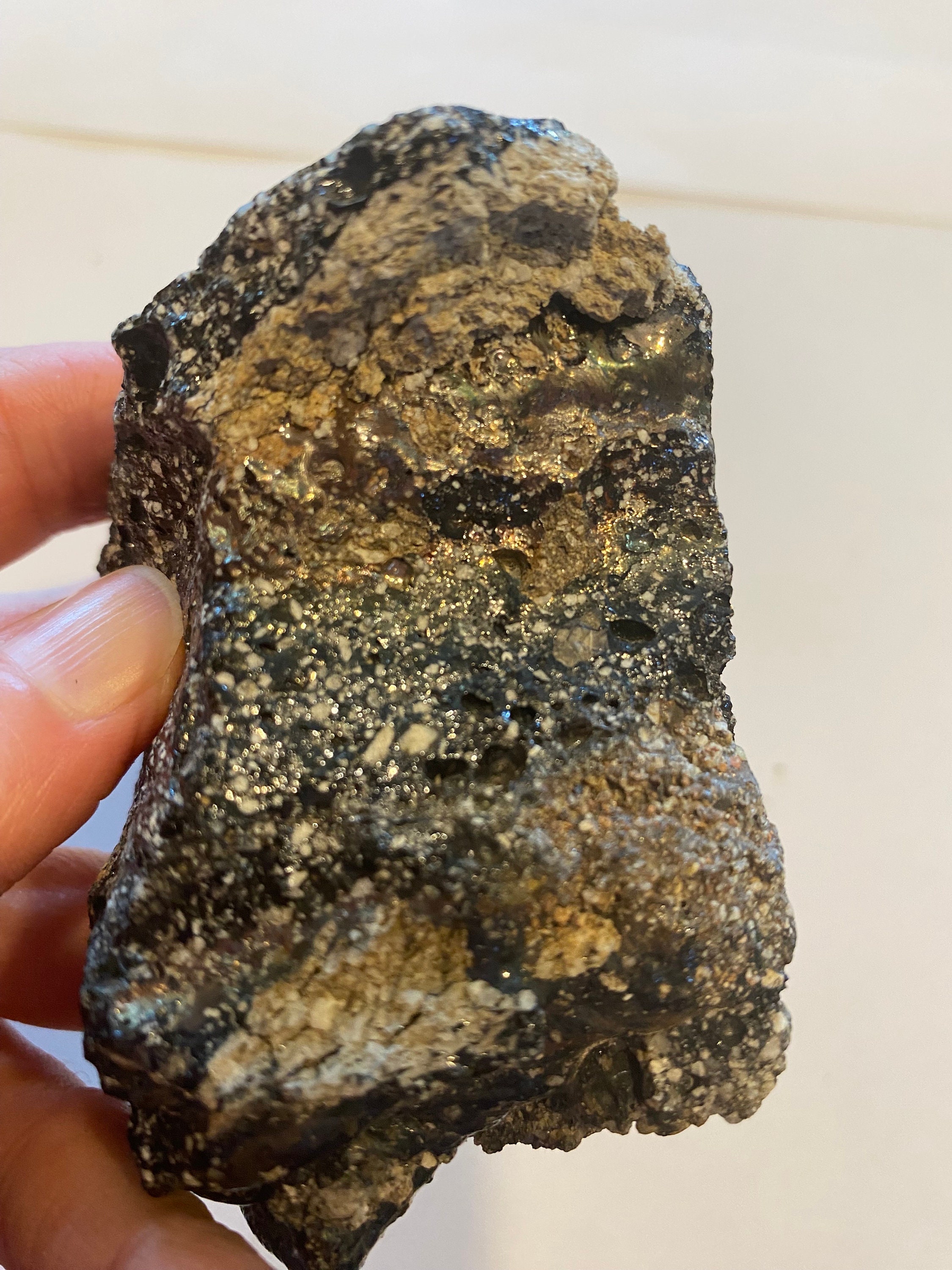 Rare Black Fulgurite Lightening Glass, Black Soil Fulgurite ...