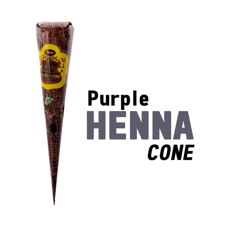 Color Henna Cones for Temporary Tattoos | Bridal Body Art Mehndi ...