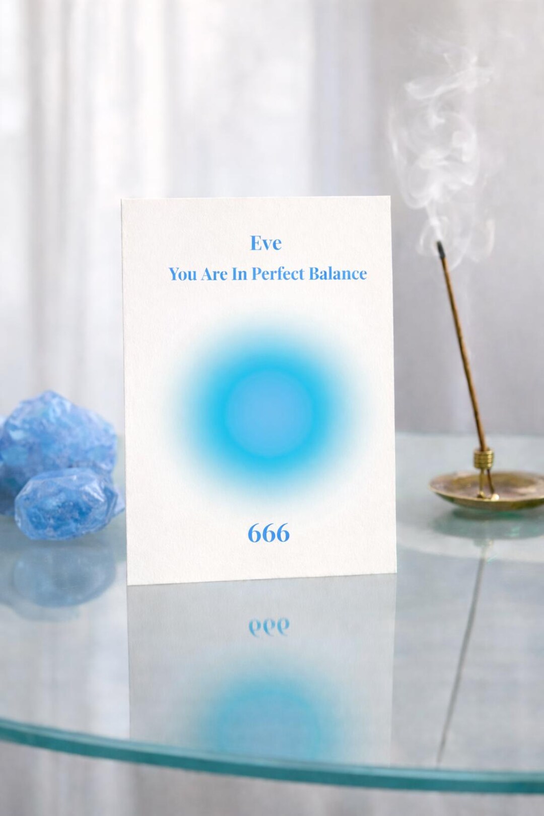 666 Angel Number Card - Personalised Name Spiritual Card (digital ...