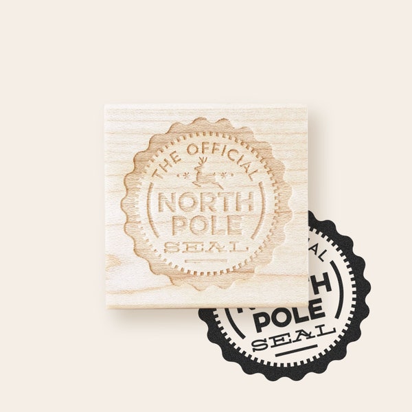 North Pole Postmark - Etsy